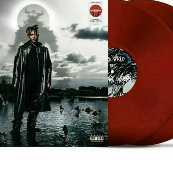 Target | Media | Juice Wrld Fighting Demons Red Vinyl Target Exclusive ...